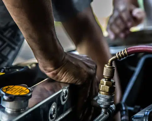 Car radiator testing store