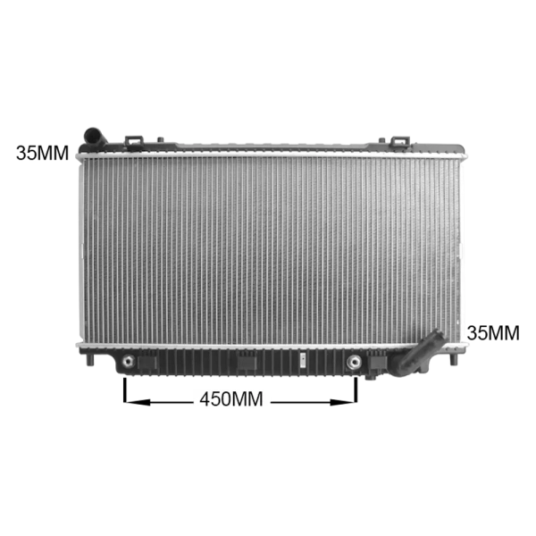 HOLDEN COMMODORE 2010-2011 VE V6 Radiator | Natrad