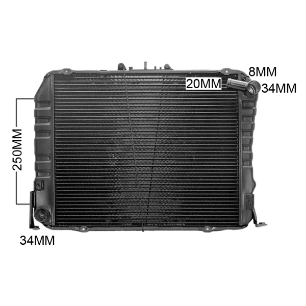 TOYOTA HIACE 1989-1998 RZH Radiator | Natrad
